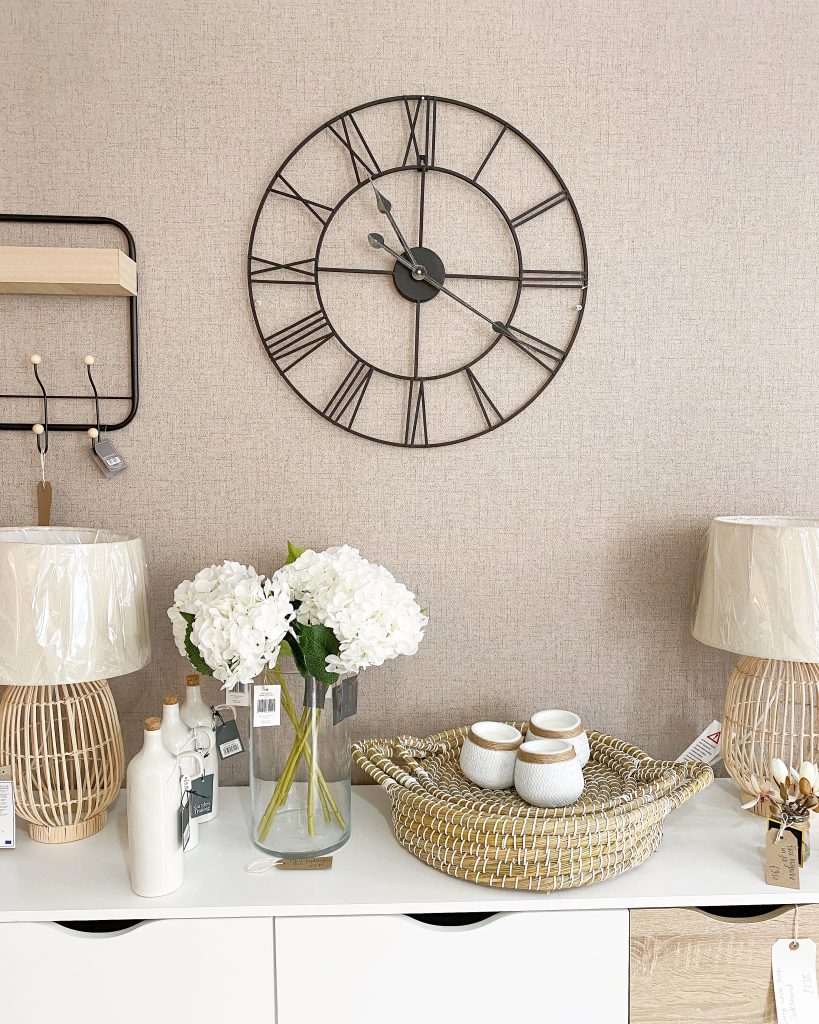 Stunning very large statement beaded frame glazed clock - Perfectly ...