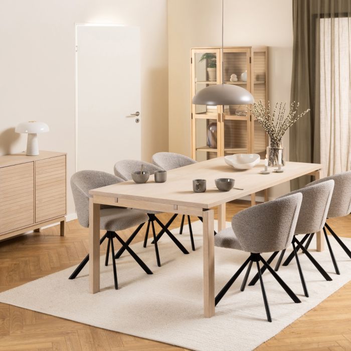 Linley Dining Table in White - Perfectly Lovely Interiors