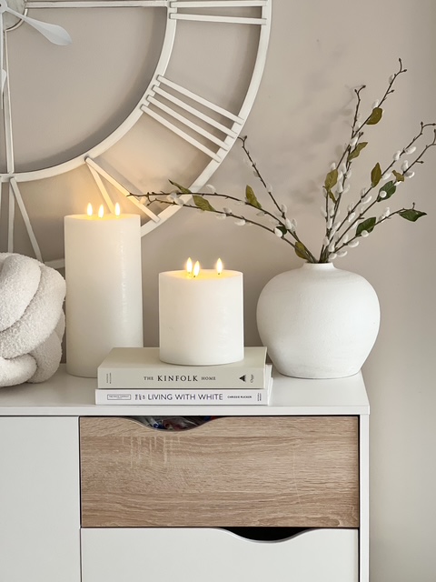 Triple wick LED candle - Perfectly Lovely Interiors